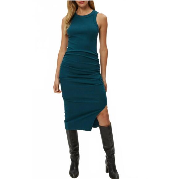 Michael Stars | Dresses | New Michael Stars Wren Ribbed Midi Dress In ...